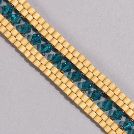 Crystal Channel Bracelet