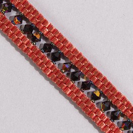 Crystal Channel Bracelet