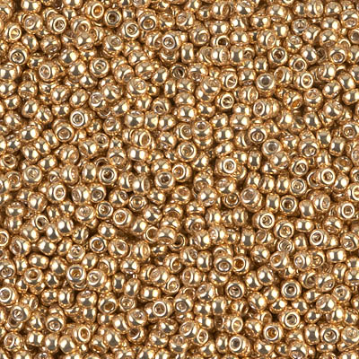 Caravan Beads - Miyuki - 11-1052: 11/0 Galvanized Gold Miyuki Seed Bead ...